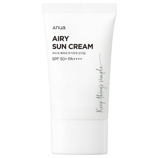 Anua Airy Sun Cream - Review SOCO by Sociolla