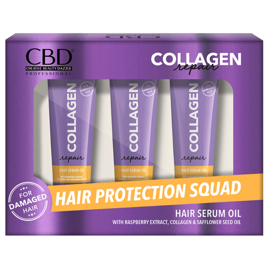CBD Professional Collagen Repair Hair Serum Oil 3x10ml - Review SOCO by ...