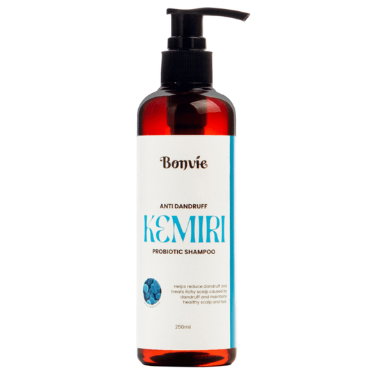 Bonvie Probiotic Shampoo Kemiri Anti Dandruff - Review SOCO by Sociolla