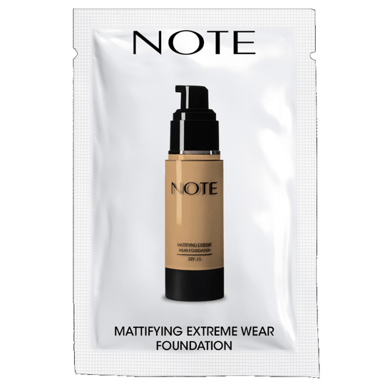 NOTE COSMETICS Mattifying Extreme Wear Foundation Sachet - Review SOCO ...