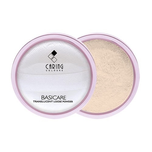 Caring Colours Basicare Translucent Loose Powder - Review SOCO by Sociolla